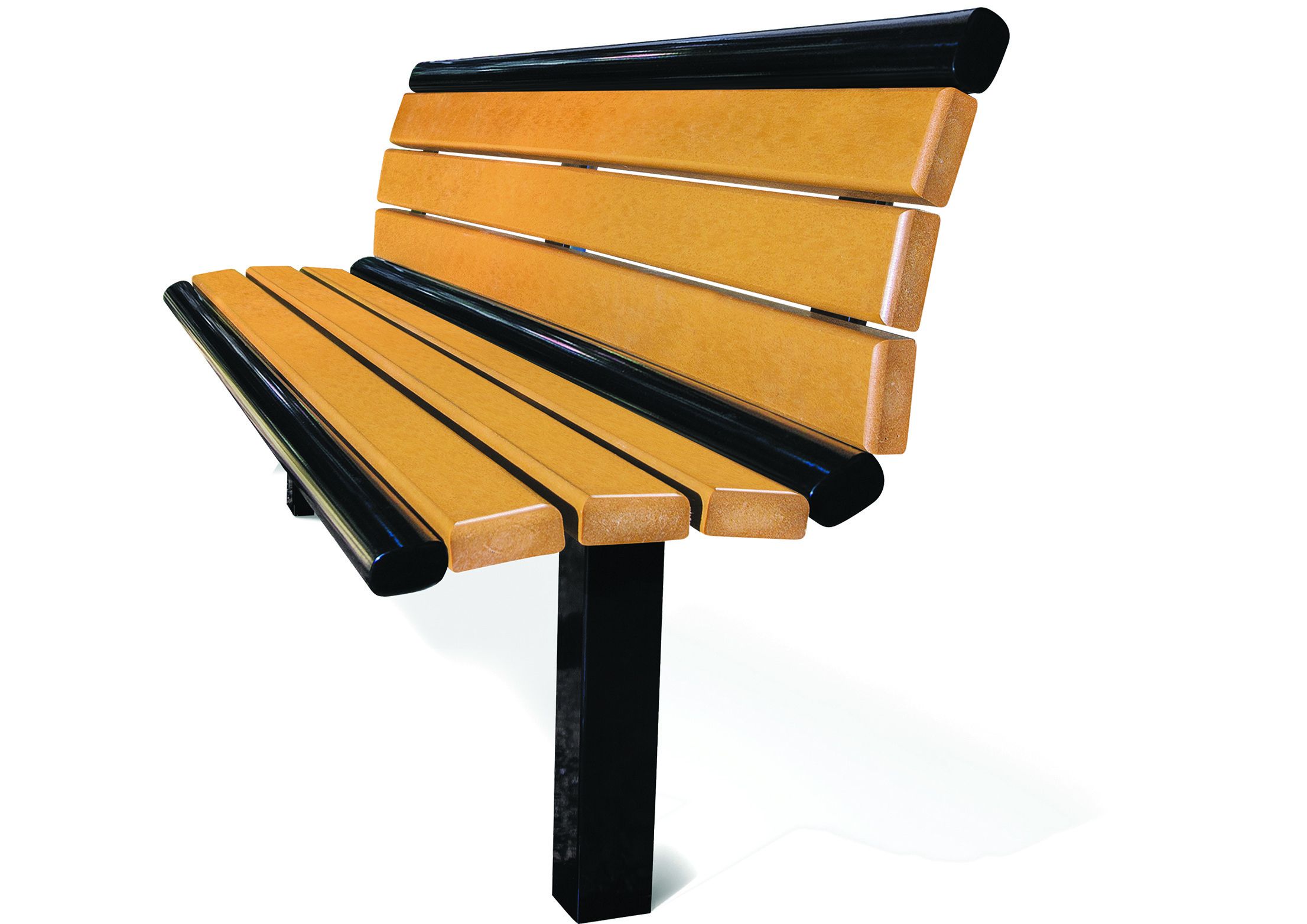 Richmond Recycled Bench with Back | Ultrasite